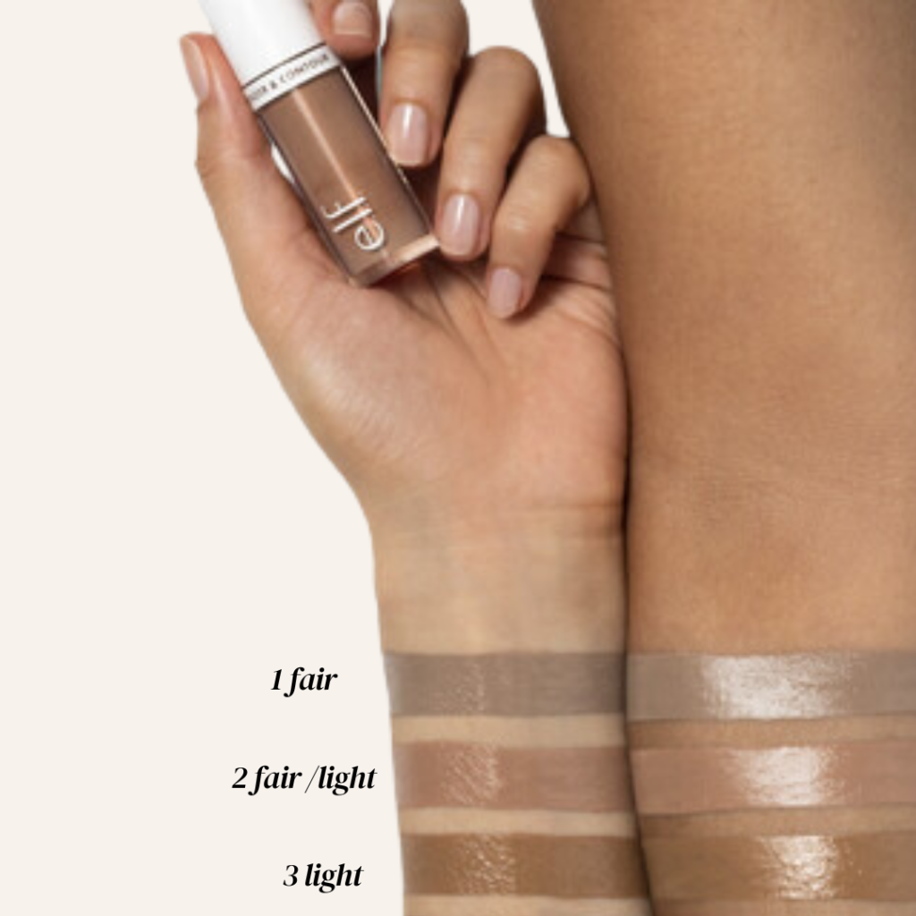 Camo Liquid Bronzer and Contour elf • Sparkle Skincare GT